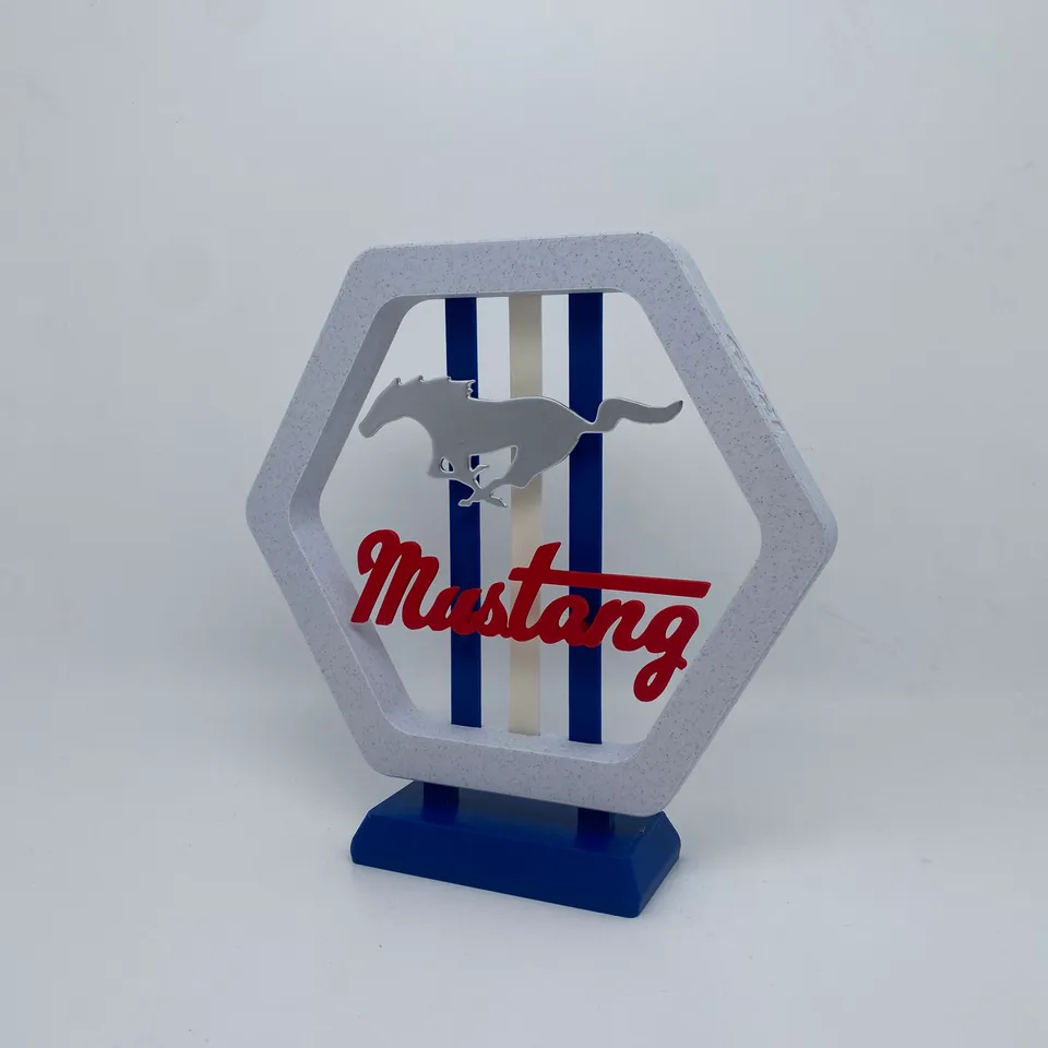 Mustang frame by Xav83 | Download free STL model | Printables.com