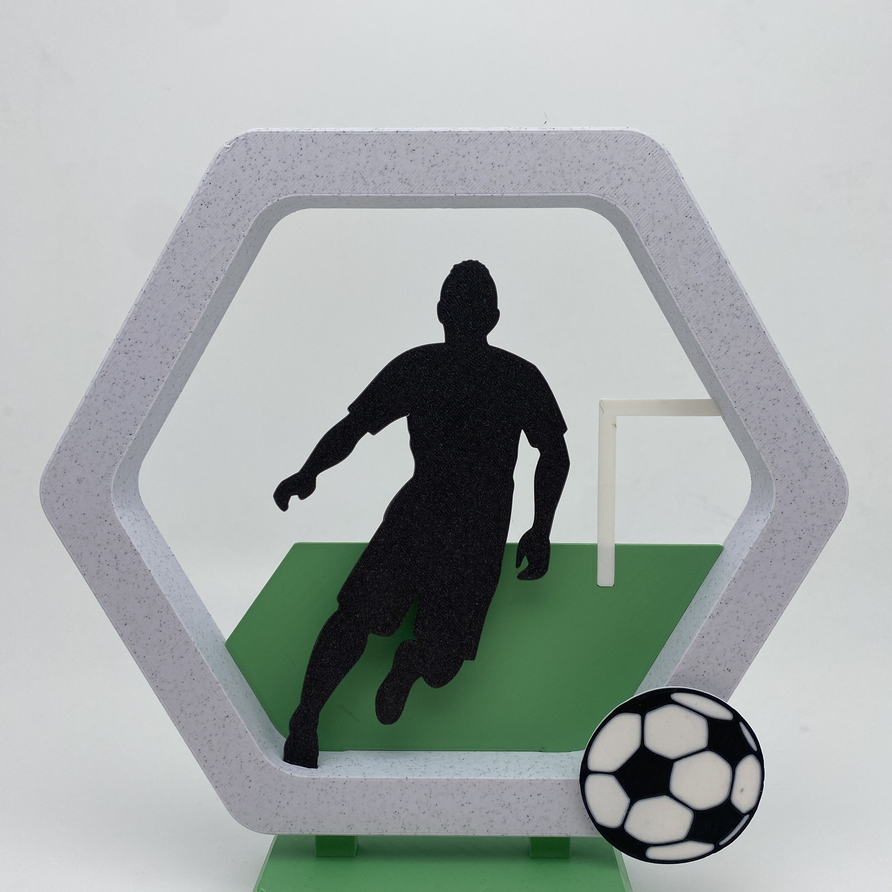 Football player frame by Xav83 | Download free STL model | Printables.com