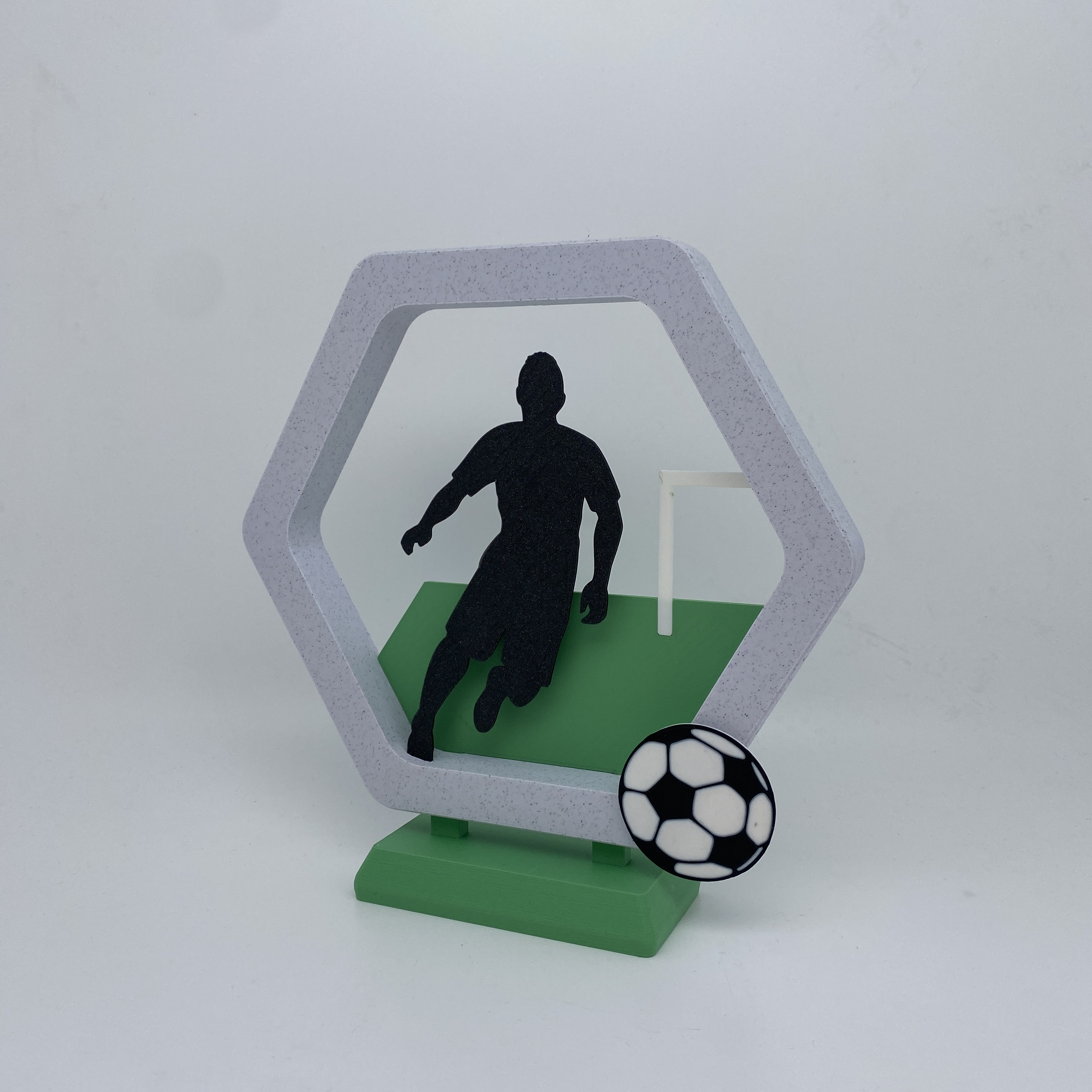 Football player frame by Xav83 | Download free STL model | Printables.com