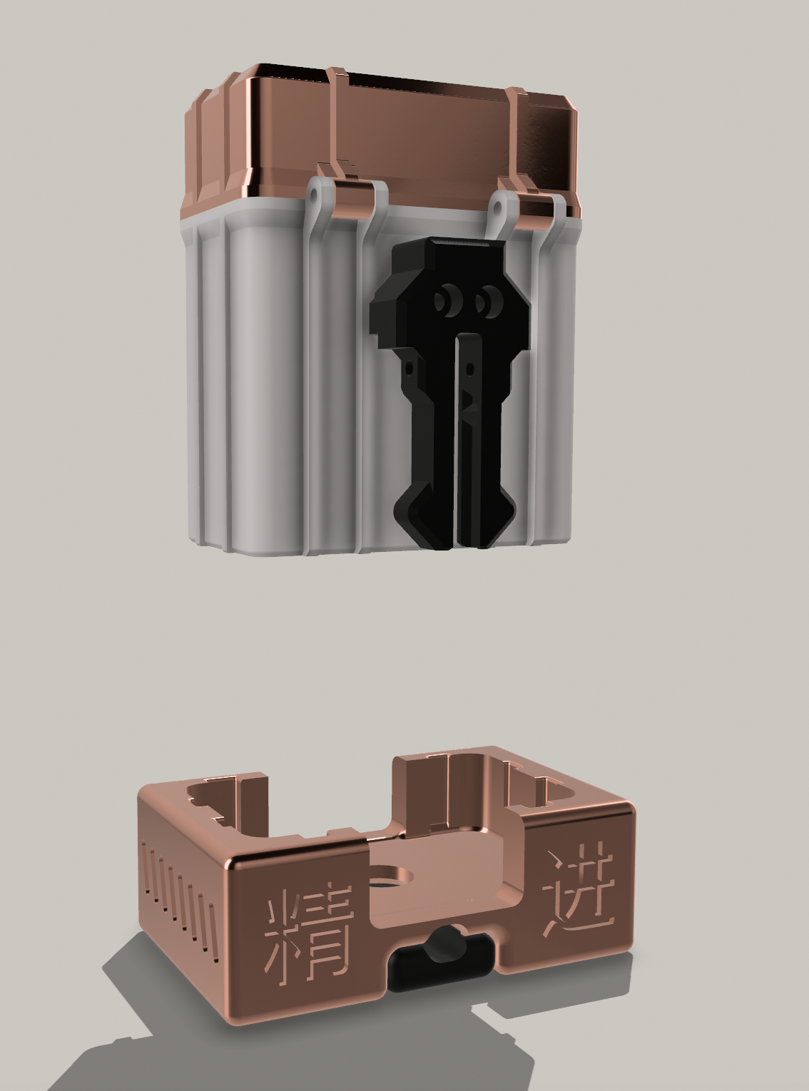 Airpods 1 case with wireless charge dock by fan fu | Download free STL ...