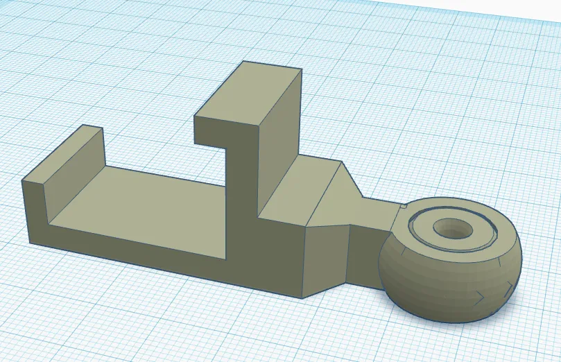 Ender-3 V3 SE Ball Joint Filament Guide Shorter 1-piece print by ...
