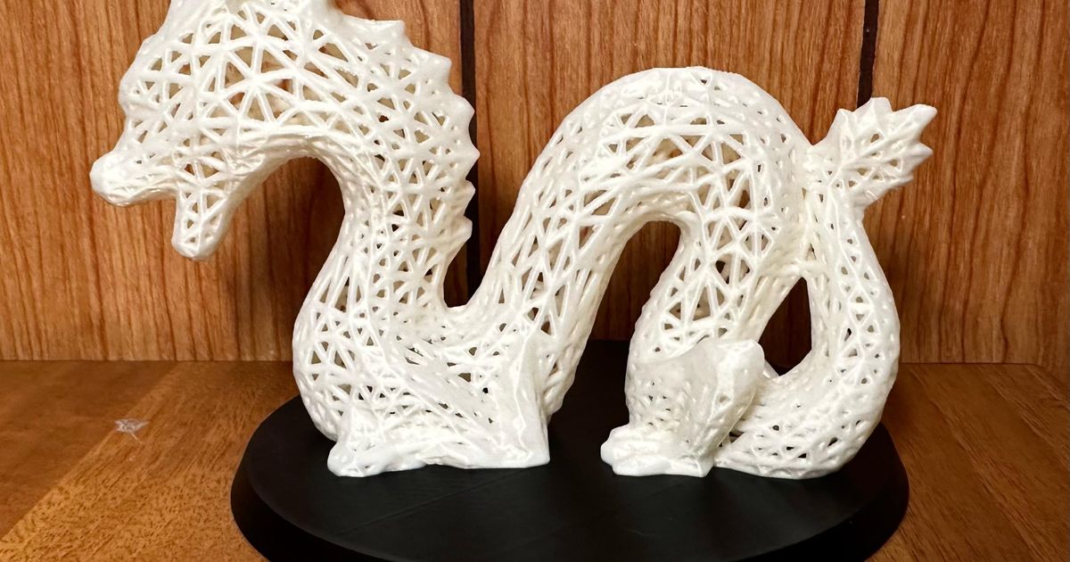 Chinese dragon por rio | Descargar modelo STL gratuito | Printables.com