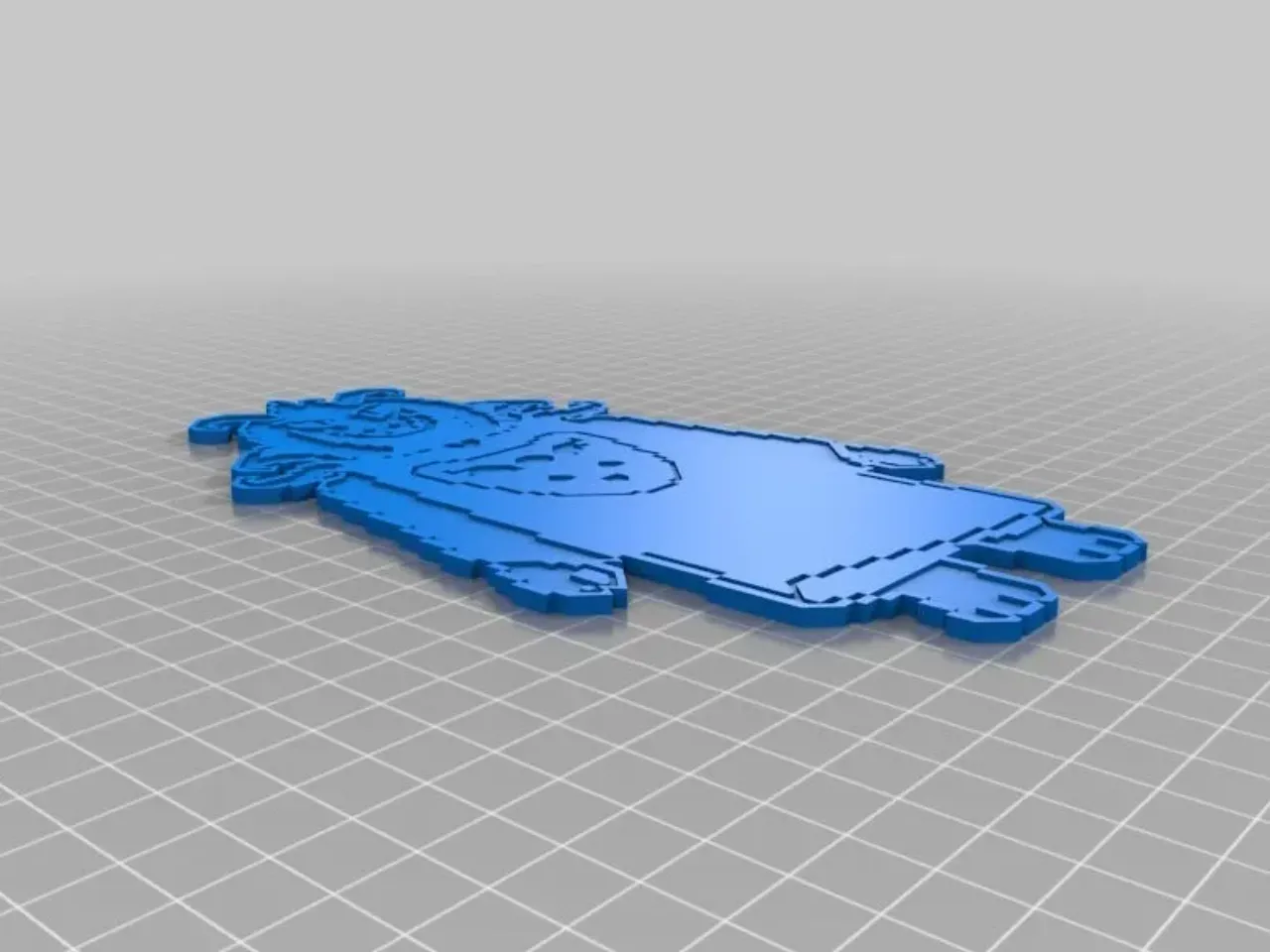 Asriel Dreemurr (Undertale) by Mars1307 | Download free STL model ...