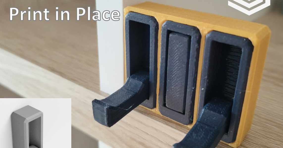 Modern Foldable Hook (print-in-place) by UniversalMaker | Download free ...