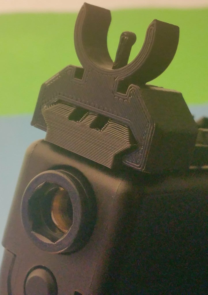 Picatinny fixed sights by Mars1307 | Download free STL model ...