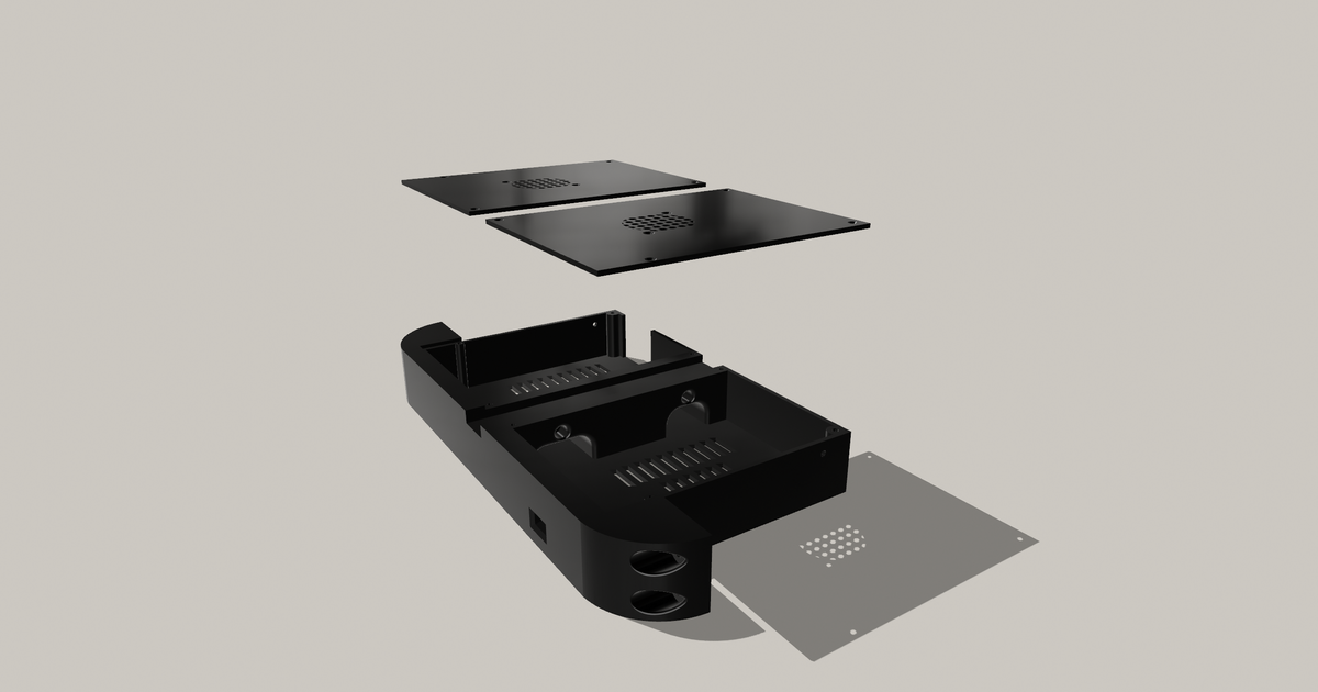 Ender 3 Electronics Box/Enclosure by Maker's Ark | Download free STL ...