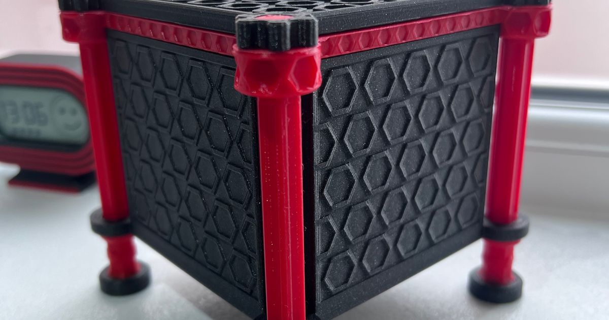 Ornamental Box - HEX Design by Peter Martin | Download free STL model ...