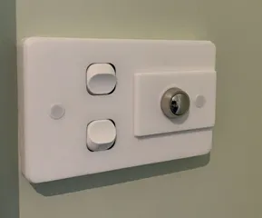 Switch Wall Plate - Double by Wiseone | Download free STL model ...
