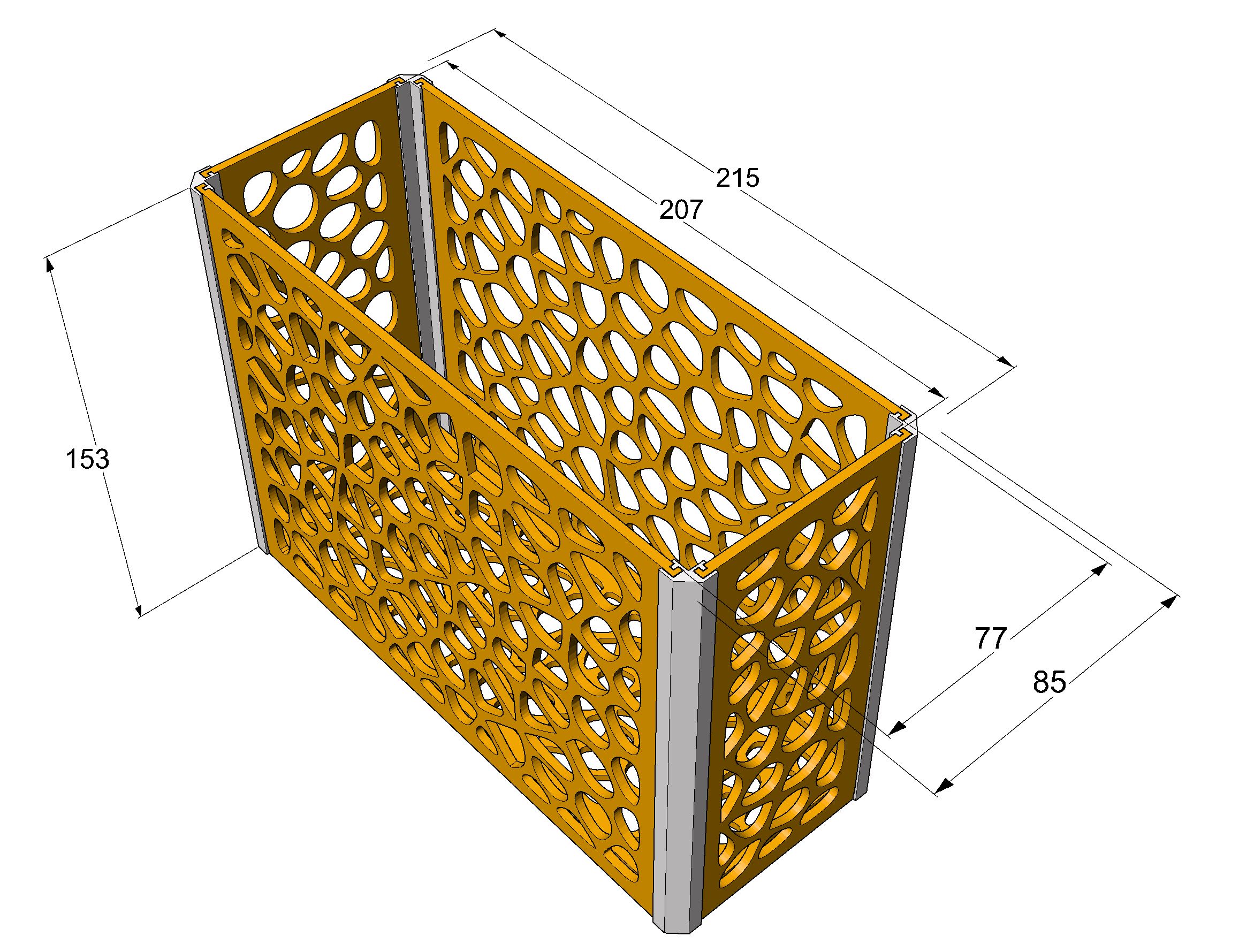 Voronoi box - easy to print by Migo63 | Download free STL model ...
