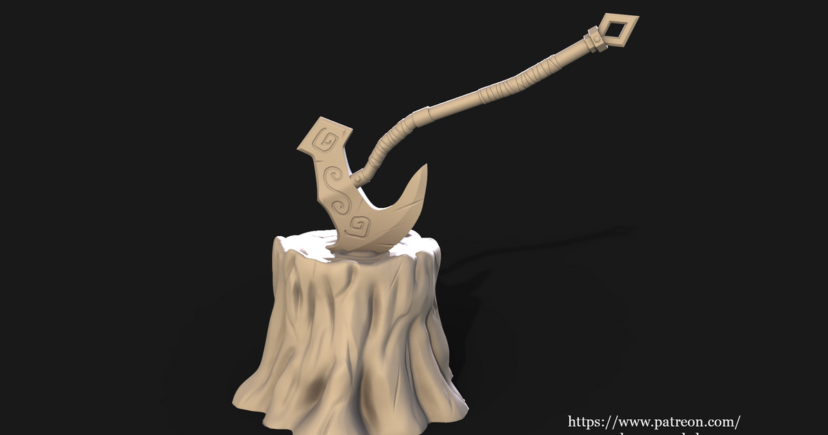 Axe by Warehouse Workshop | Download free STL model | Printables.com