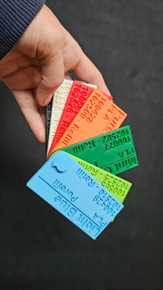 Filament Test Samples 100% Printable by ALITY Makes | Download free STL ...