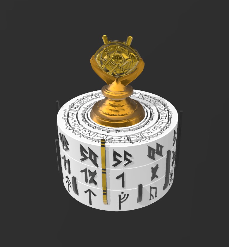 Clock - Dr. Strange (The eye of Agamotto) by Z3Dus | Download free STL ...