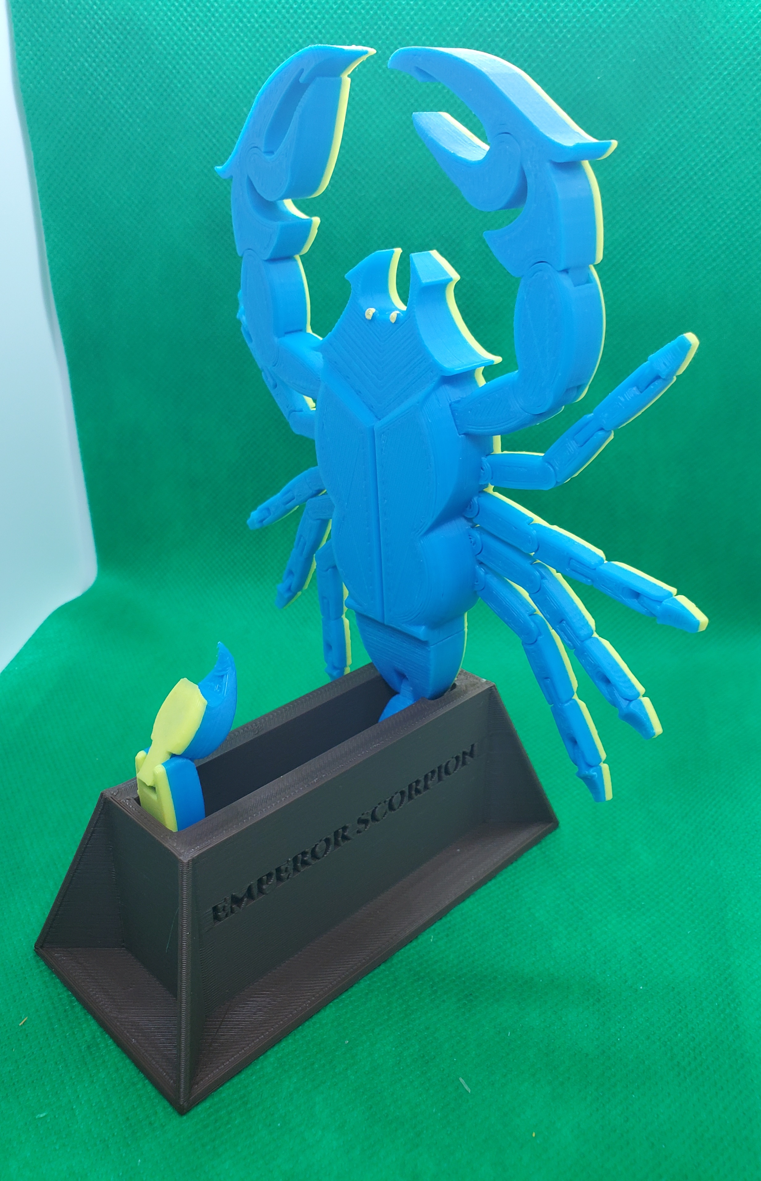 Stand for Articulated Emperor Scorpion by MajerDave | Download free STL ...