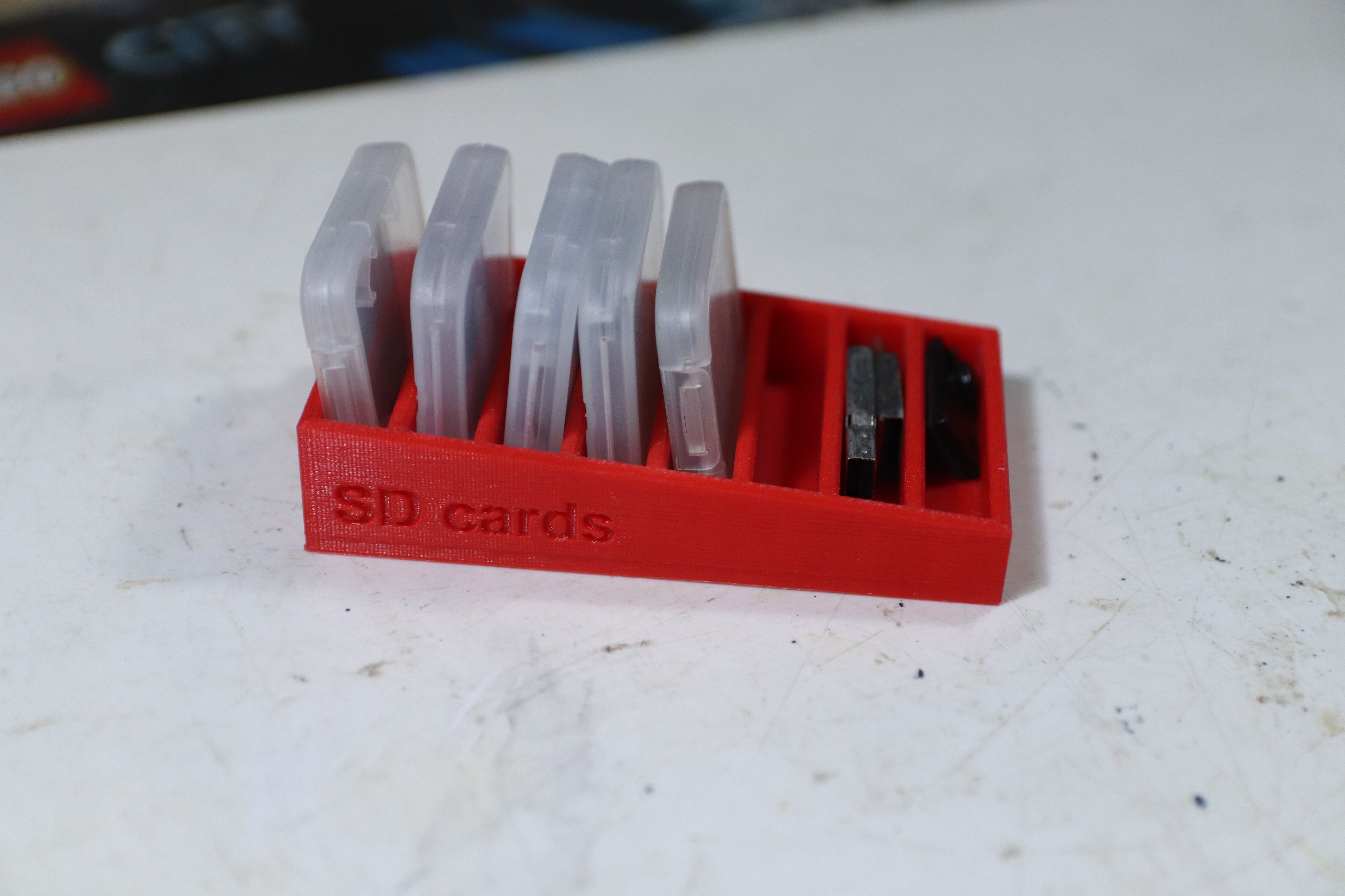 SD cards holder (casing on) by Ondrej | Download free STL model ...