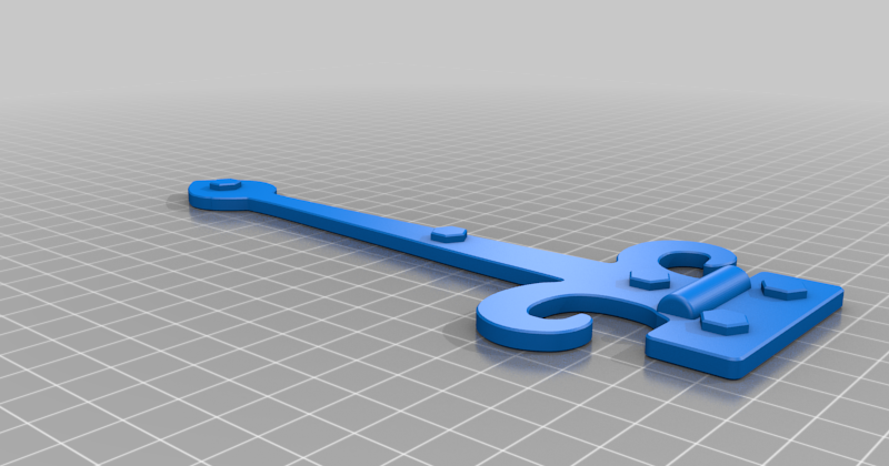 Hinges Medieval looking 2 sizes by Gordyt47 | Download free STL model ...