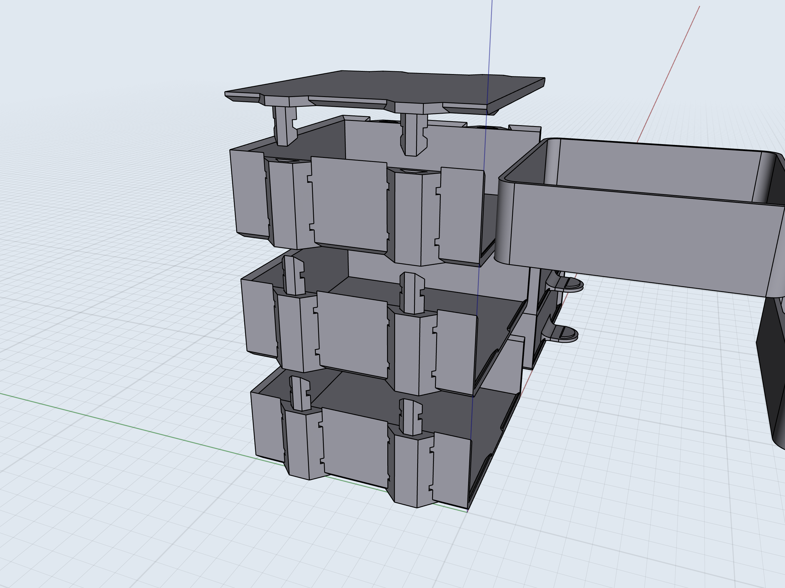 Simple Stackable Storage Container von Clifmeister | Kostenloses STL ...