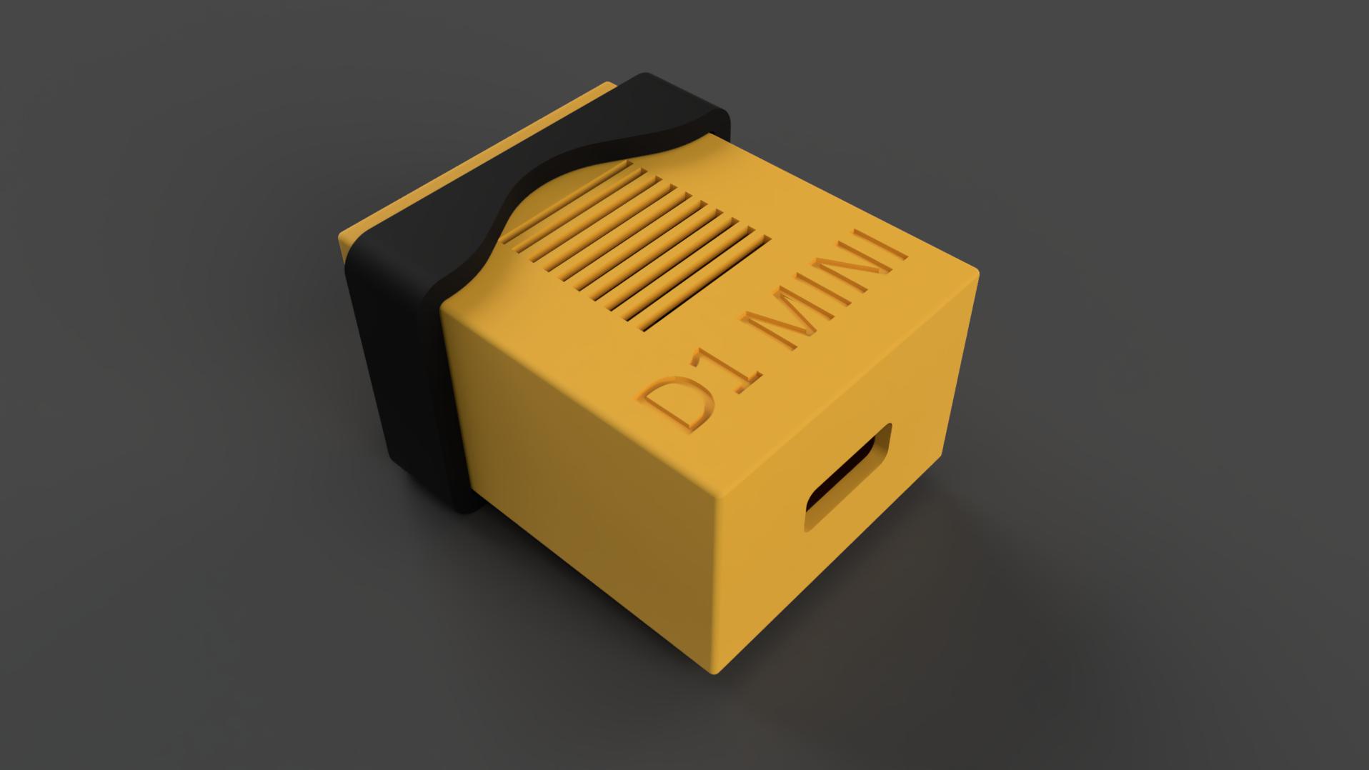 Wemos D1 Node Mcu Case And Mount By Zrnnn Download Free Stl Model