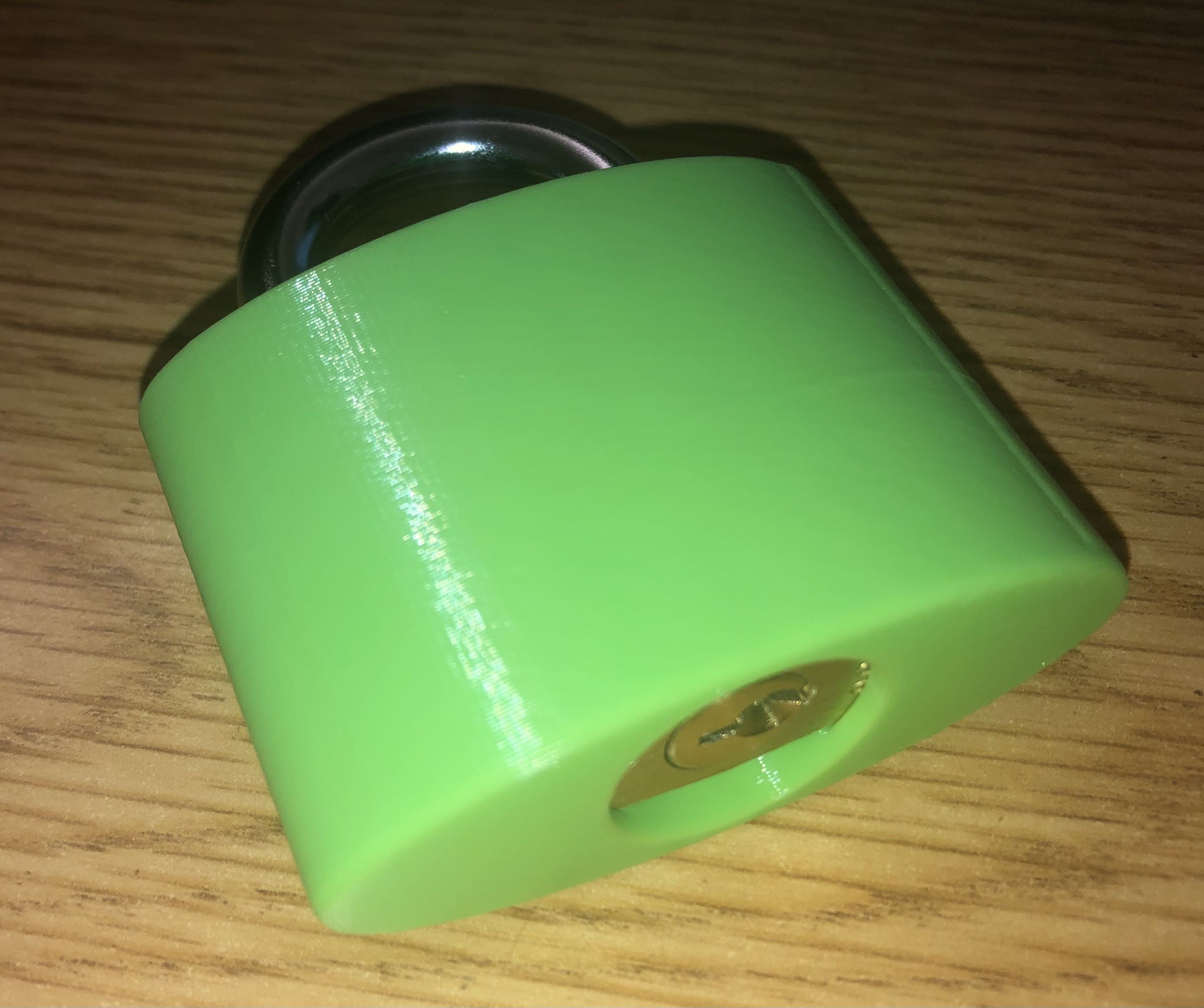 Ergonomic Master Lock 150 holder by cadr | Download free STL model ...