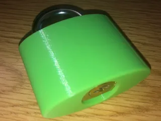 Ergonomic Master Lock 150 holder by cadr | Download free STL model ...