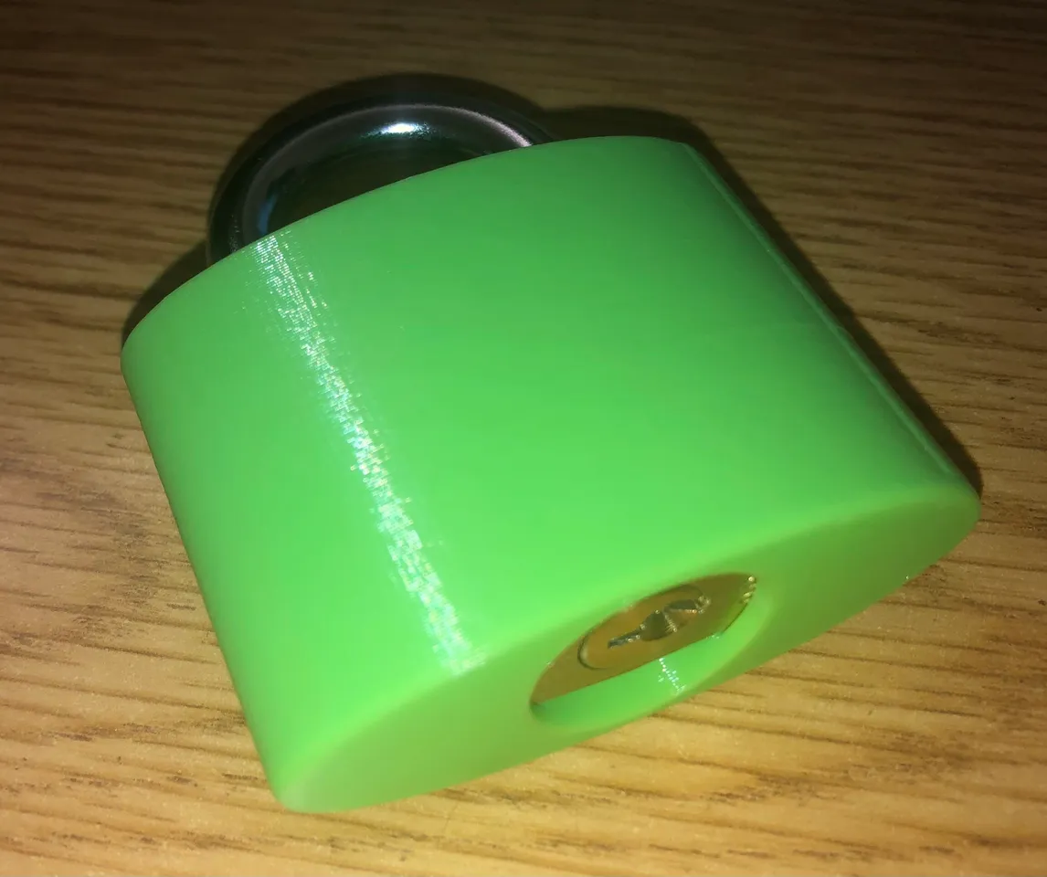 Ergonomic Master Lock 150 holder by cadr | Download free STL model ...
