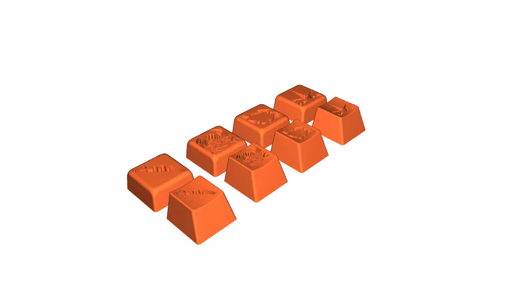 pyke keycaps LOL by Hanzo 3d | Download free STL model | Printables.com