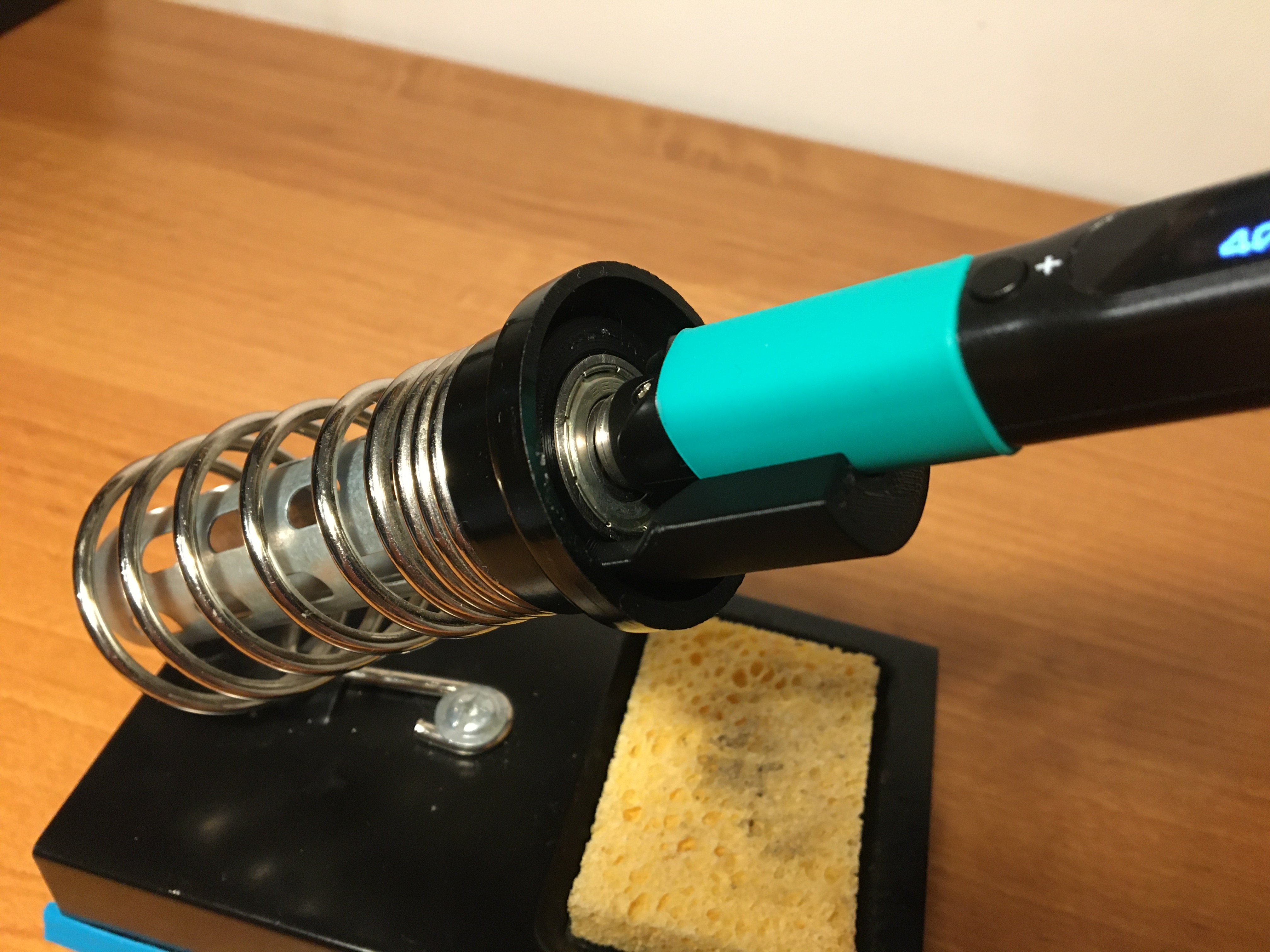 Pinecil soldering iron stand adapter by Daniel Bene | Download free STL ...