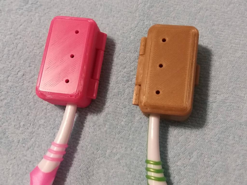 Toothbrush Case by Domes | Download free STL model | Printables.com