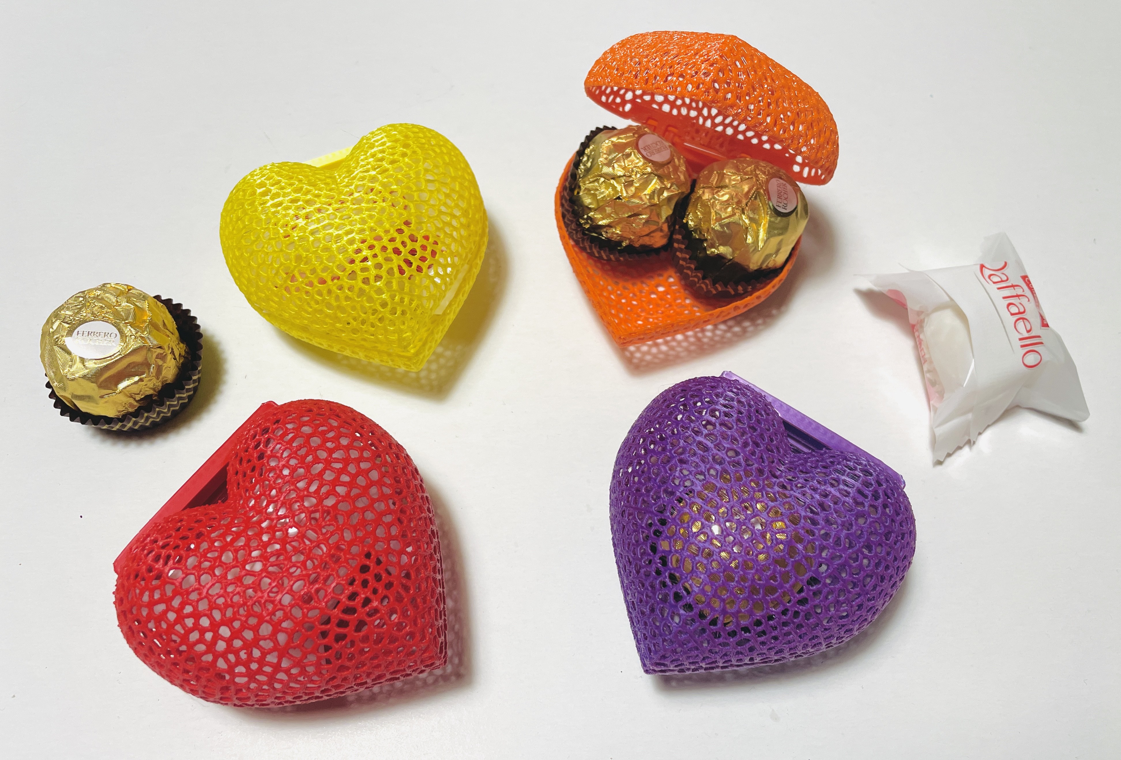 Voronoi Heart Box: a unique fusion of elegance and functionality as a ...