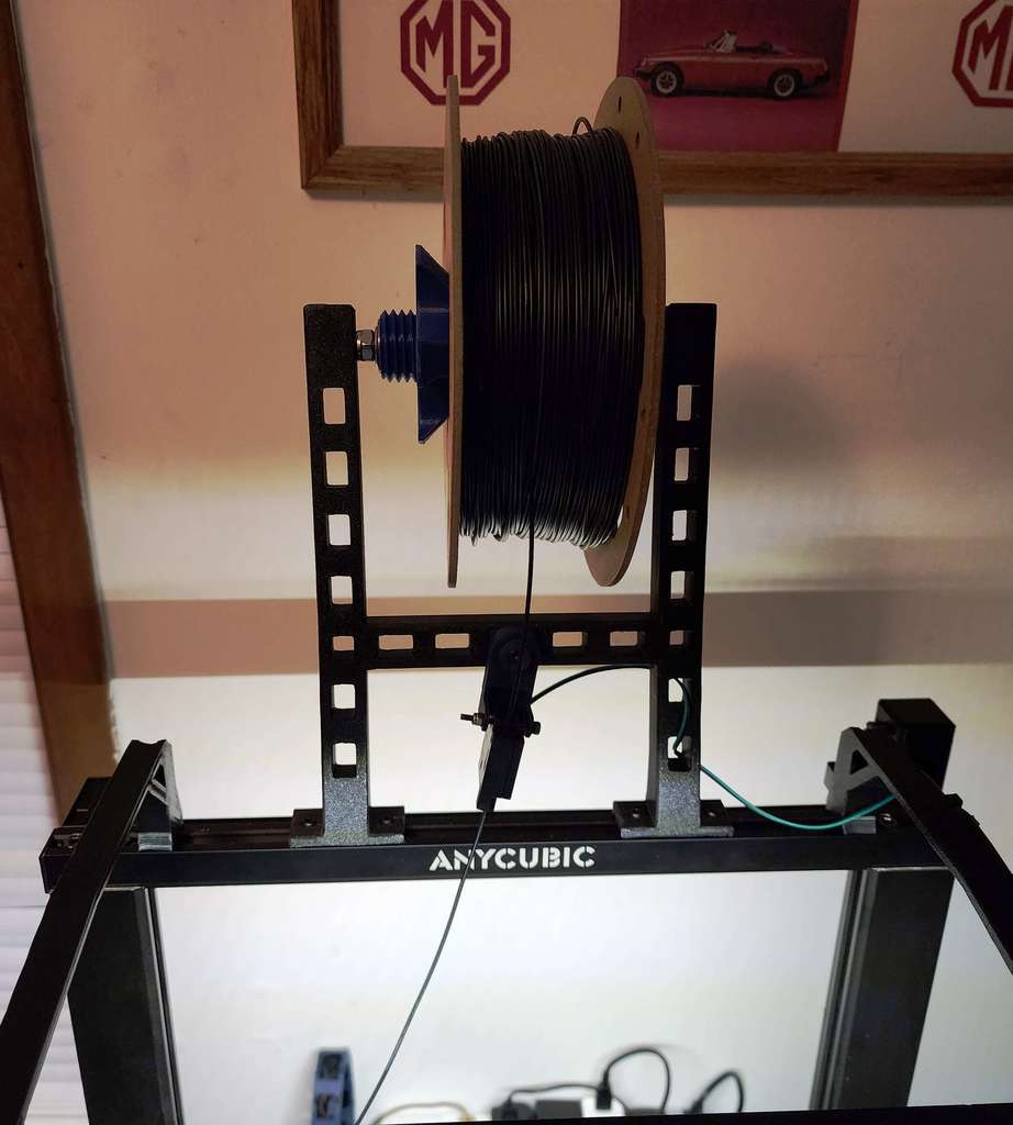 Anycubic Kobra+ Top Mount Single Spool II v2 (For Direct Drive) by DW-2 ...