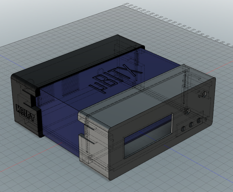 uBITX Case by grajohnt | Download free STL model | Printables.com