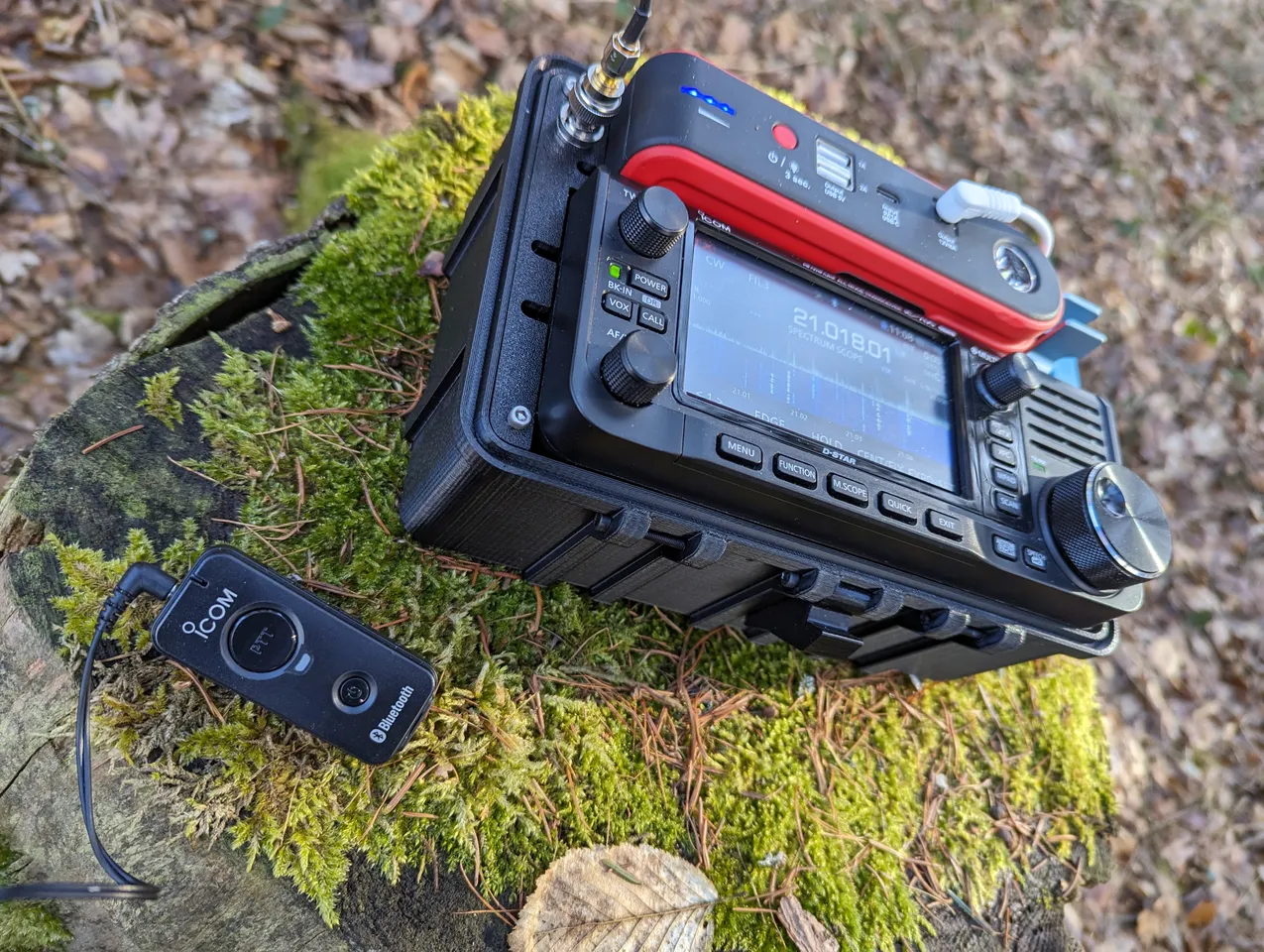 Icom IC-705 survival rugged box (size S) by OK1HRA Icom IC-705 survival rugged box (size S) by OK1HRA