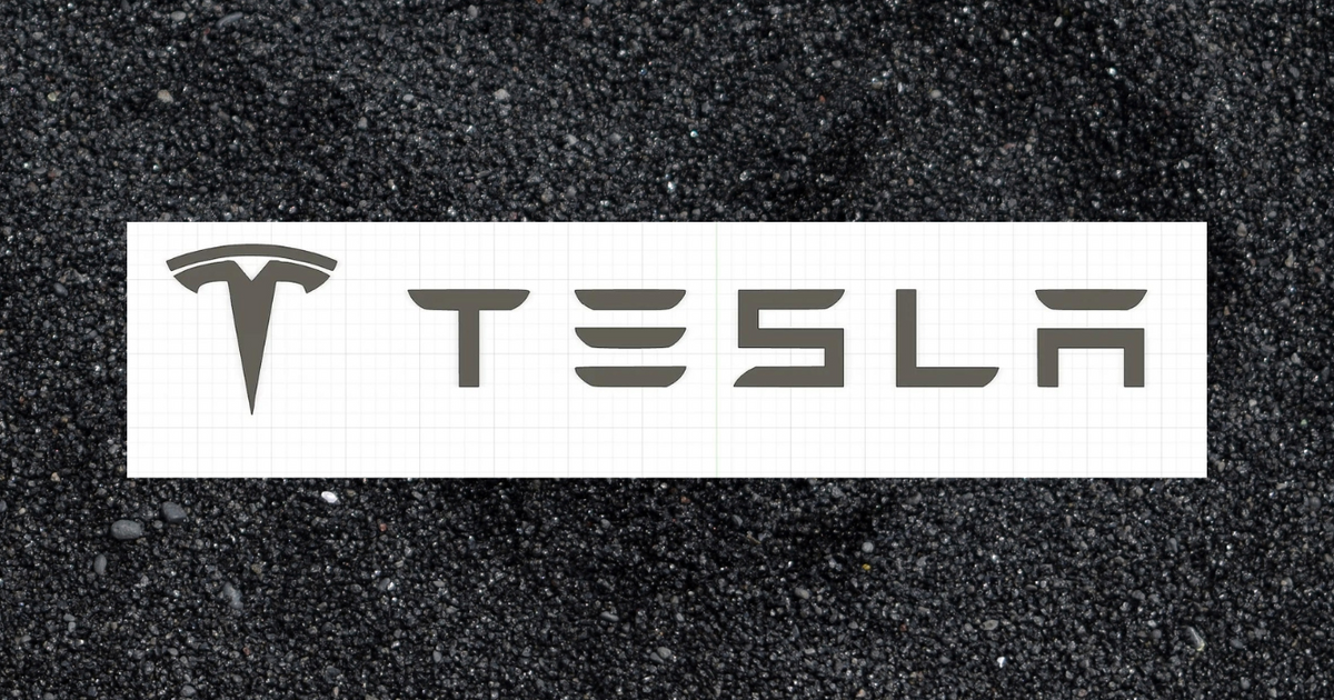 Tesla Logo by Preetam Beeravelli | Download free STL model | Printables.com