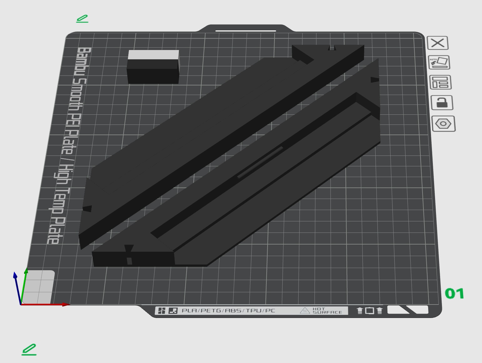 Ham radio UTC clock frame by Dimitrivich | Download free STL model ...