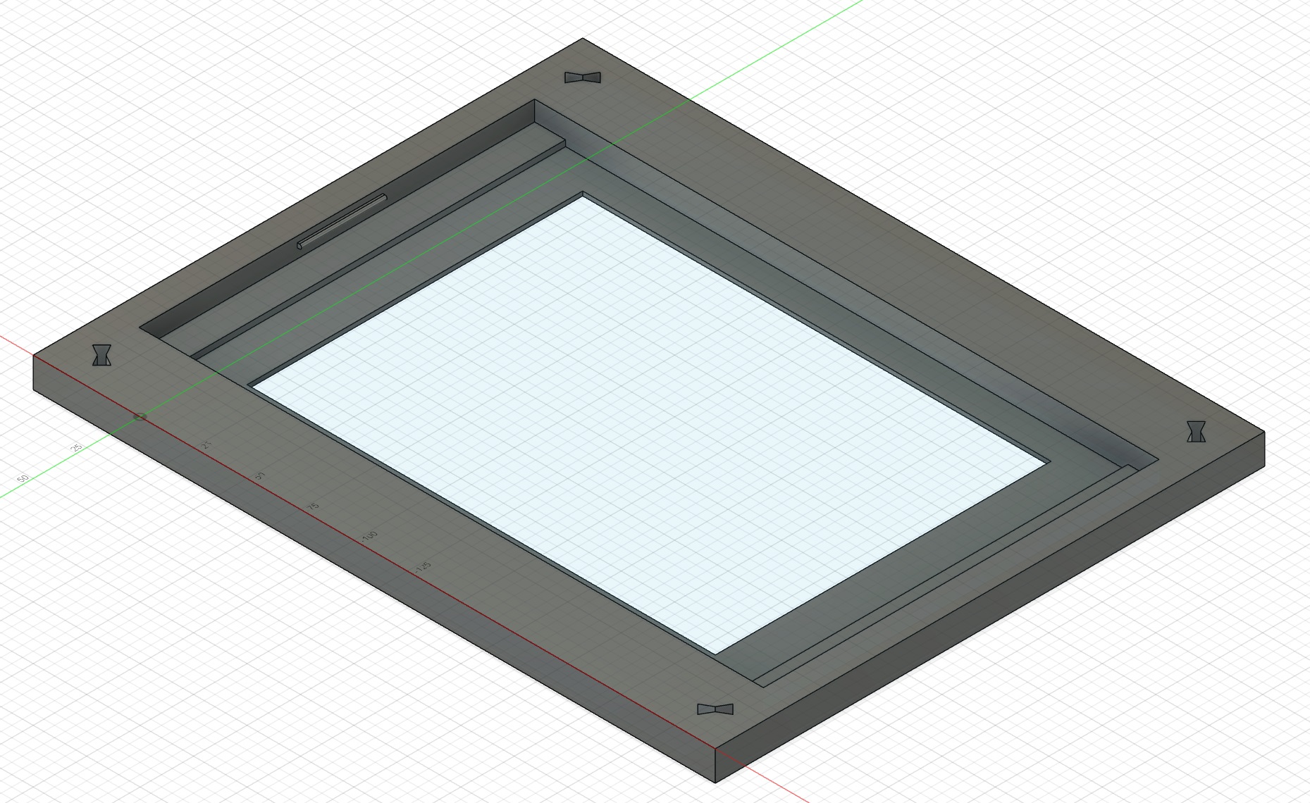 Ham radio UTC clock frame by Dimitrivich | Download free STL model ...