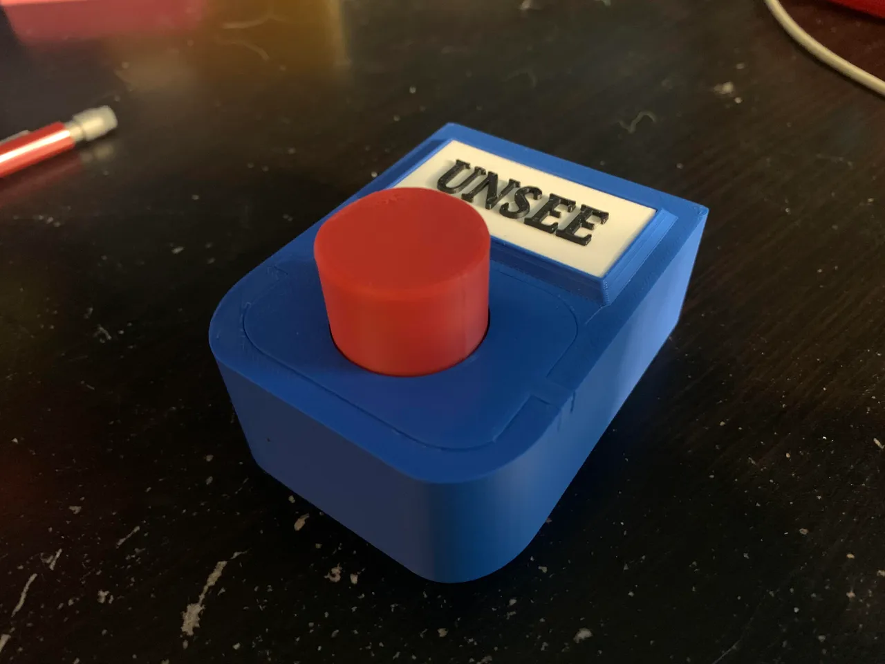 fidget Button unsee magnet by AJ Viking | Download free STL model | Printables.com