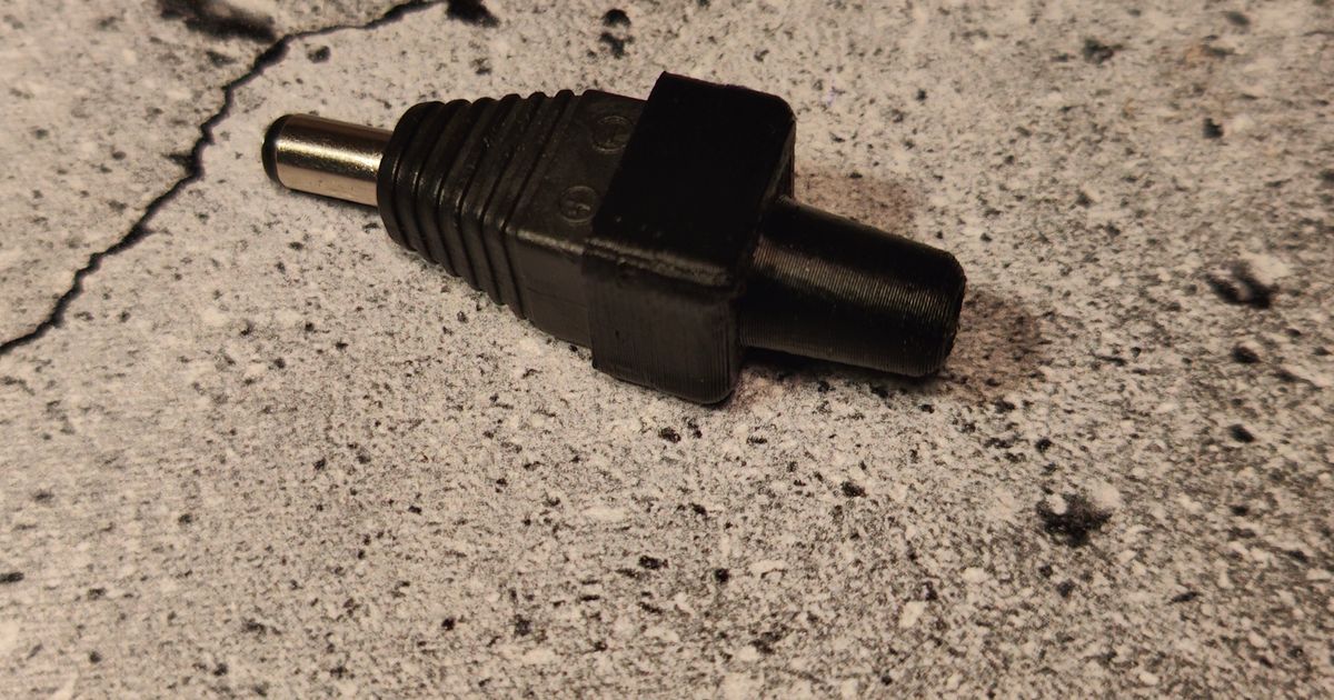 5.5mm plug jacket by Edwin | Download free STL model | Printables.com