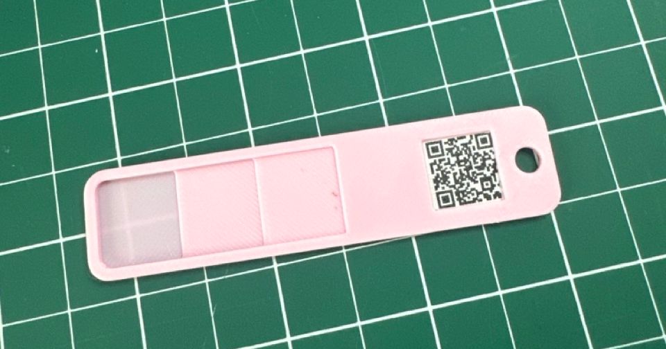 Filament Swatch With Qr Code By Project Print Lab Download Free Stl Model