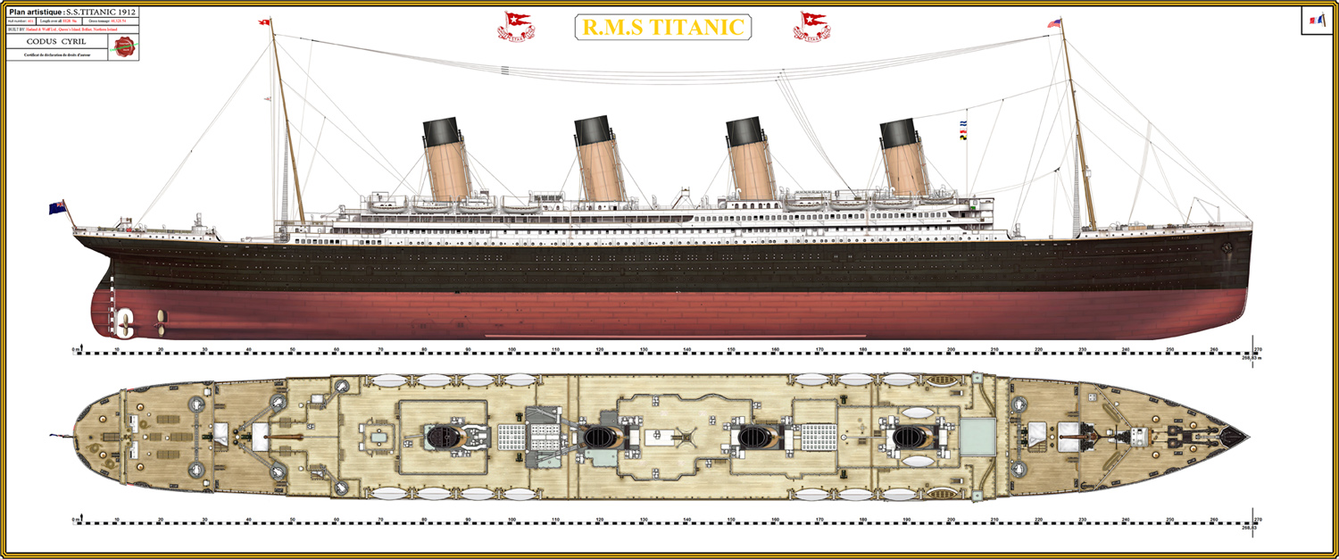 Titanic Bow And Stern by DeathToAllTheCows | Download free STL model ...