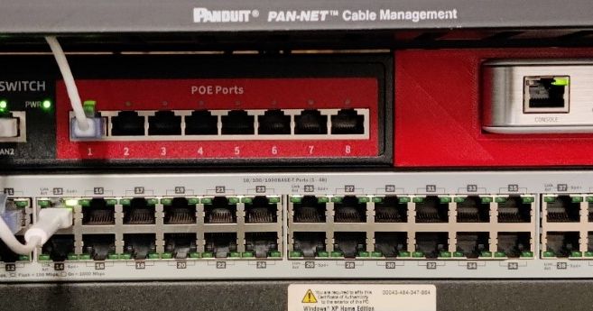 Rackmount ears/shelf for 7.5" switch and Unifi USG by DocBlock ...