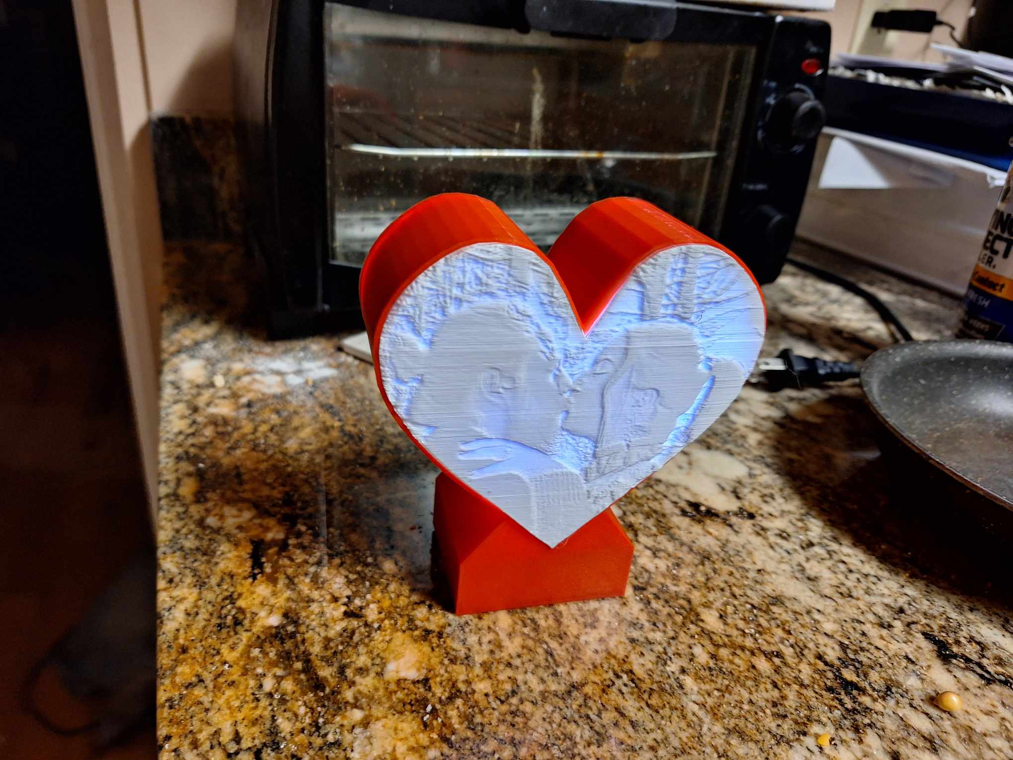Heart Lithophane Frame by Hodges | Download free STL model | Printables.com