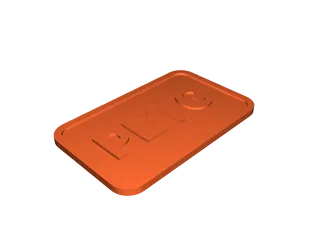 Materials Labels - PLA and PETG by svenstaro | Download free STL model ...