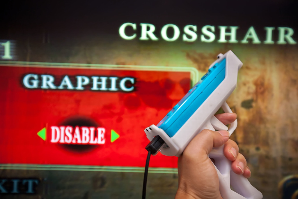 Wii Remote Light Gun With Pistol Sights And Trigger Spring por ...