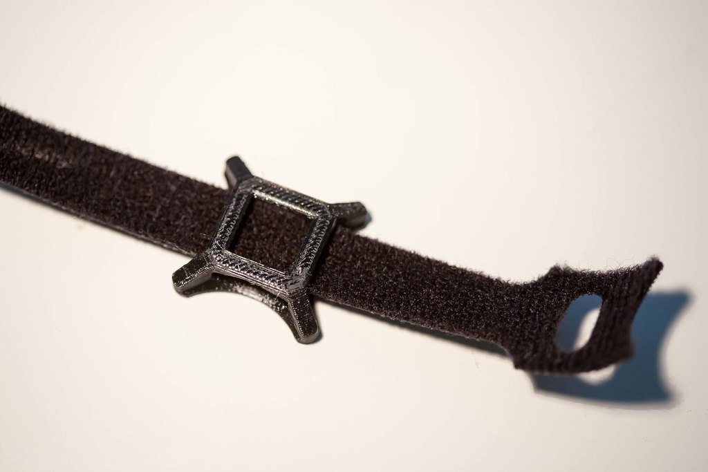 Magnetic base to hold 13mm cable straps for cord management by ...