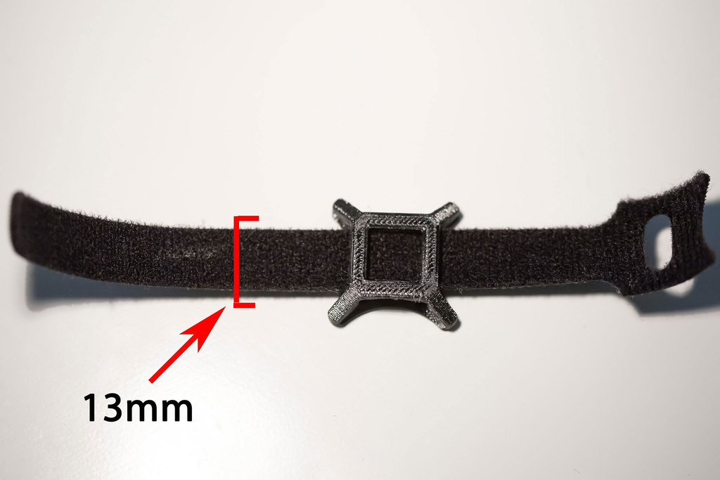 Magnetic base to hold 13mm cable straps for cord management by ...