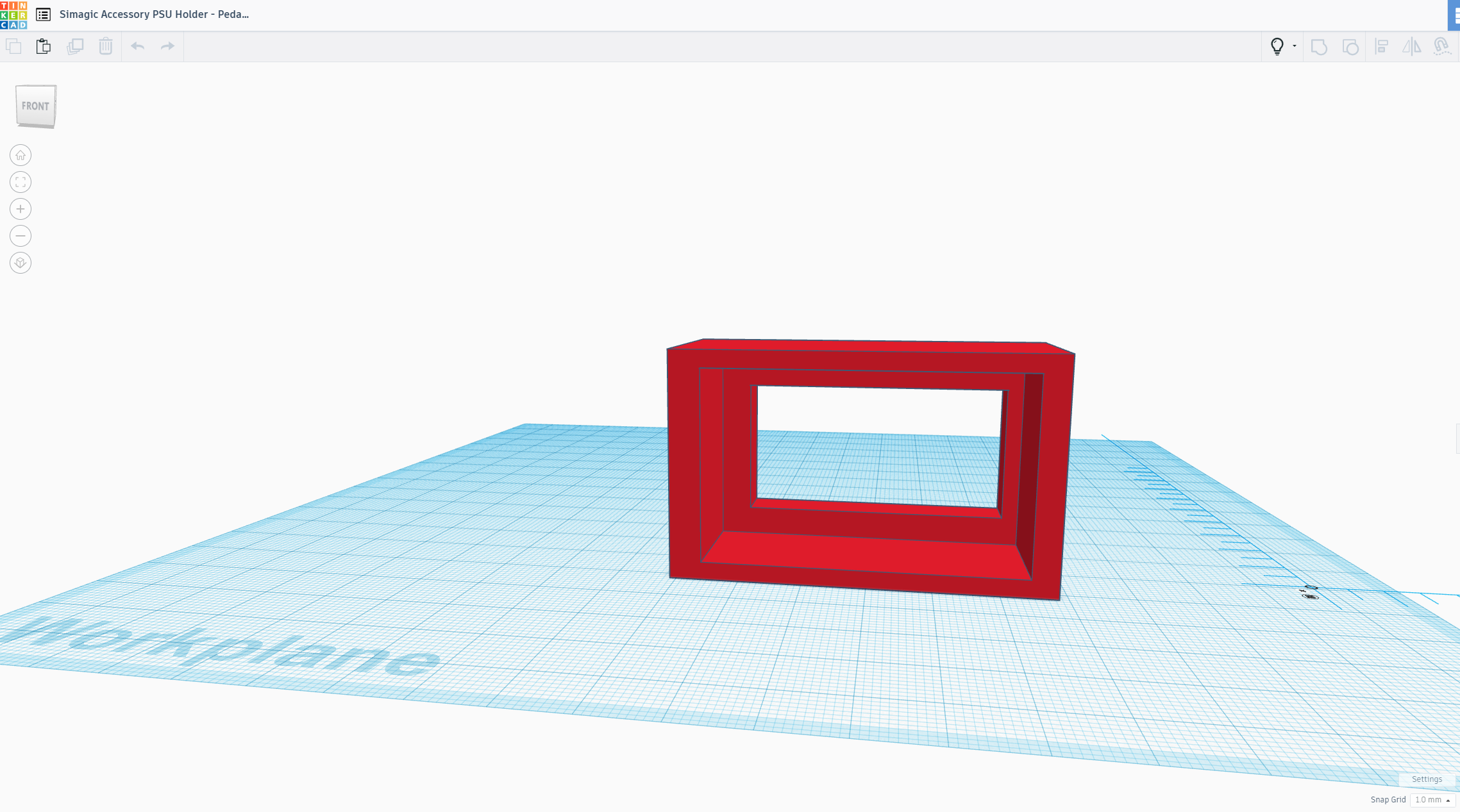 Simagic Accessory Power Supply Mount by Chris Gambino | Download free ...