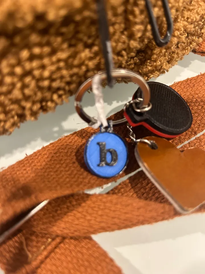 abc key chain by theking | Download free STL model | Printables.com