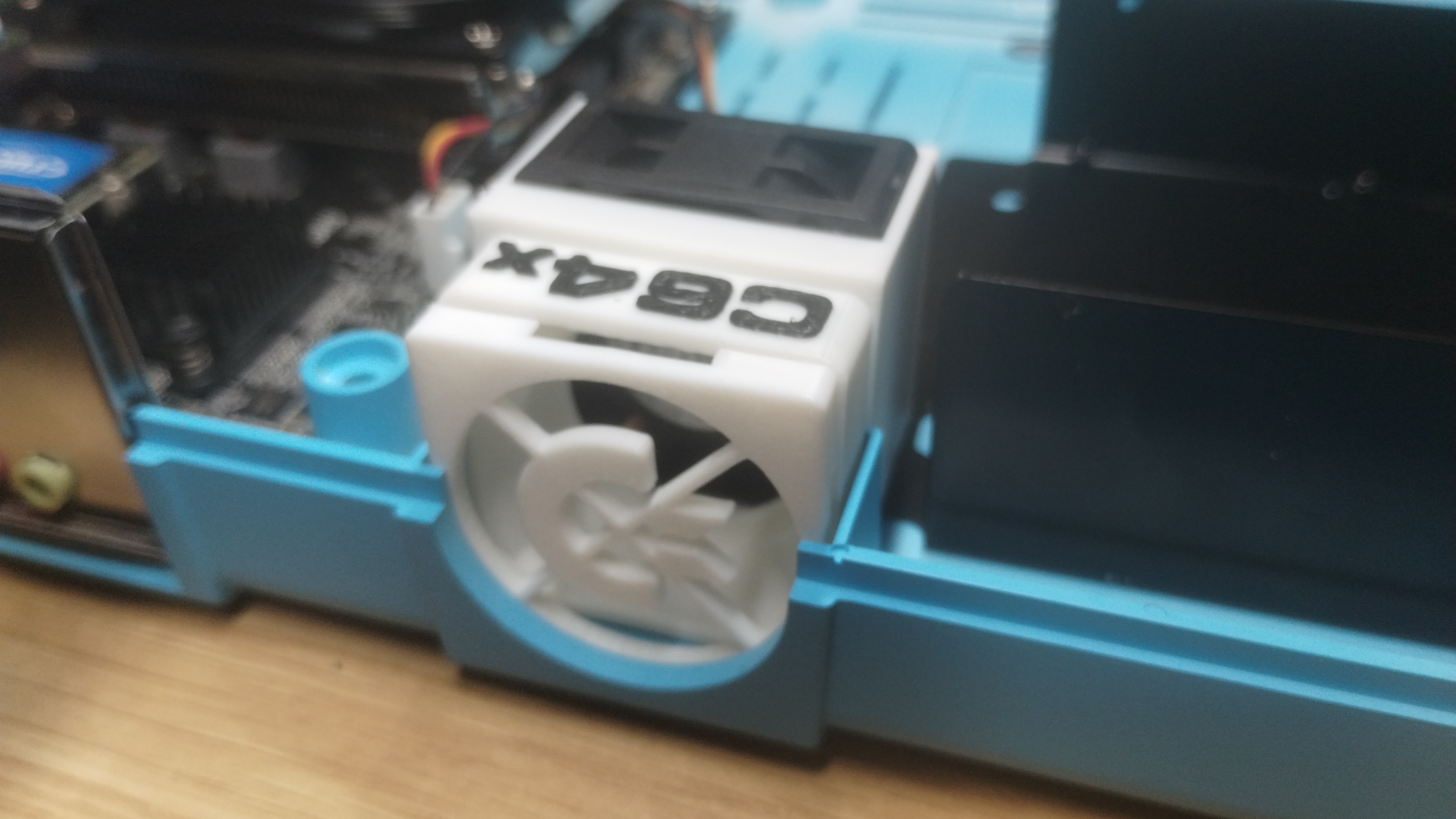 My Retro Computer C64x 4020 Fan Mount + C64-themed Fan Grill by ...