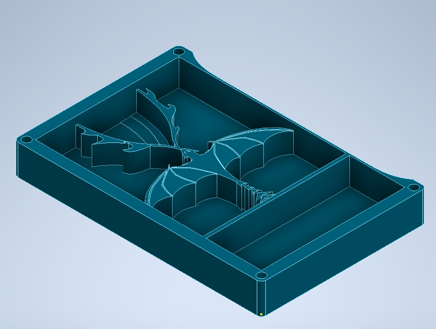 DnD Dice Case, Dragon, Axe and Leaf by Yuki74 | Download free STL model ...