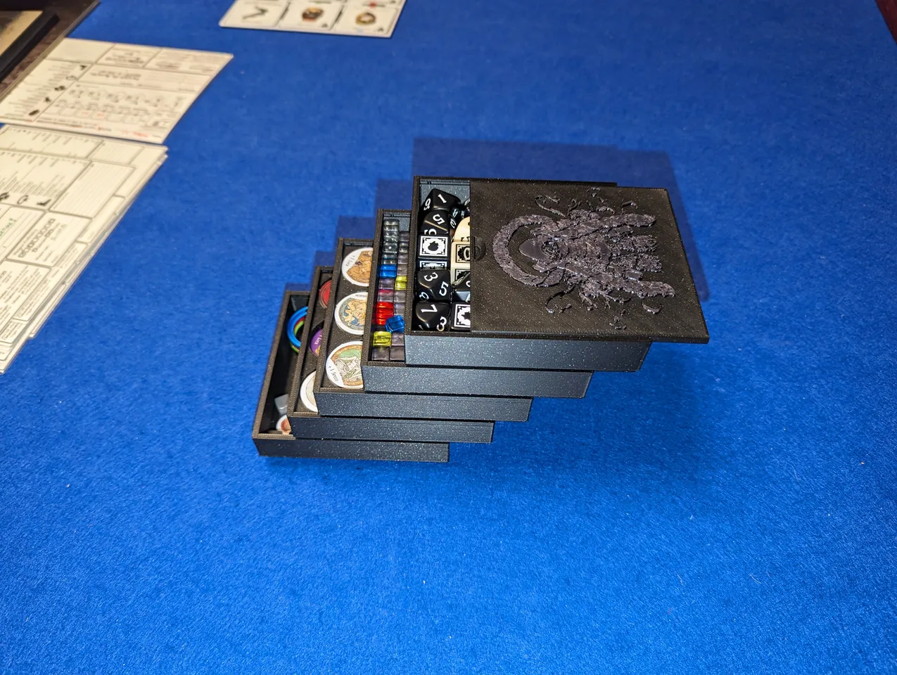 Kingdom Death Monster Token and Dice Storage by thatBlackGuy | Download ...