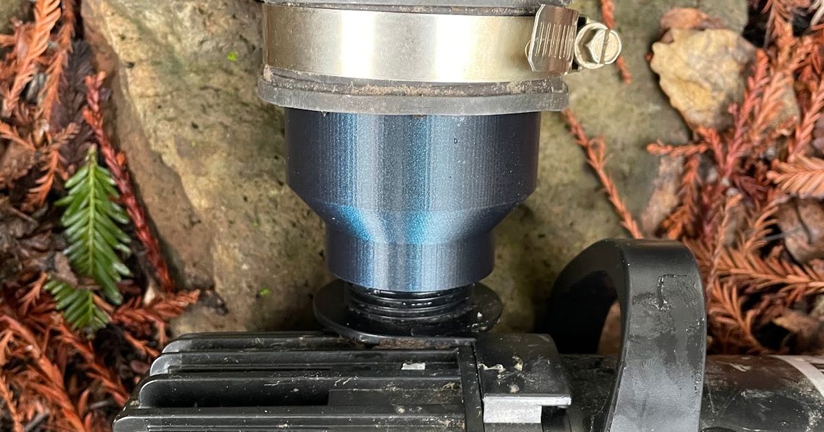 Pond pump adapter fitting (joins 1" NPT to 2" PVC slip fitting) by Zulu ...